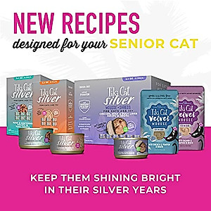 Tiki Cat Silver Wet Cat Food for Seniors, Chicken, 2.4 oz. Cans (6 Count)
