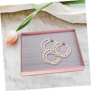 STOBAZA 8 Pcs Simple Jewelry Tray Display Tray Ring Organizer Box Jewelry Showcase Jewelry Presentation Hoop Earring Ring Display Case Jewelry Organizer Trays Ring Organizer for Jewelry