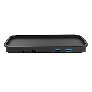 Function101 BentoStack Hub- Organizer + USB Type C 8-Port Valet Hub 4K HDMI (30Hz), Gigabit Ethernet, USB-C Pass-Through, SD/Micro Card Readers, USB 3.0 - Compatible MacBook Pro and iPad Pro