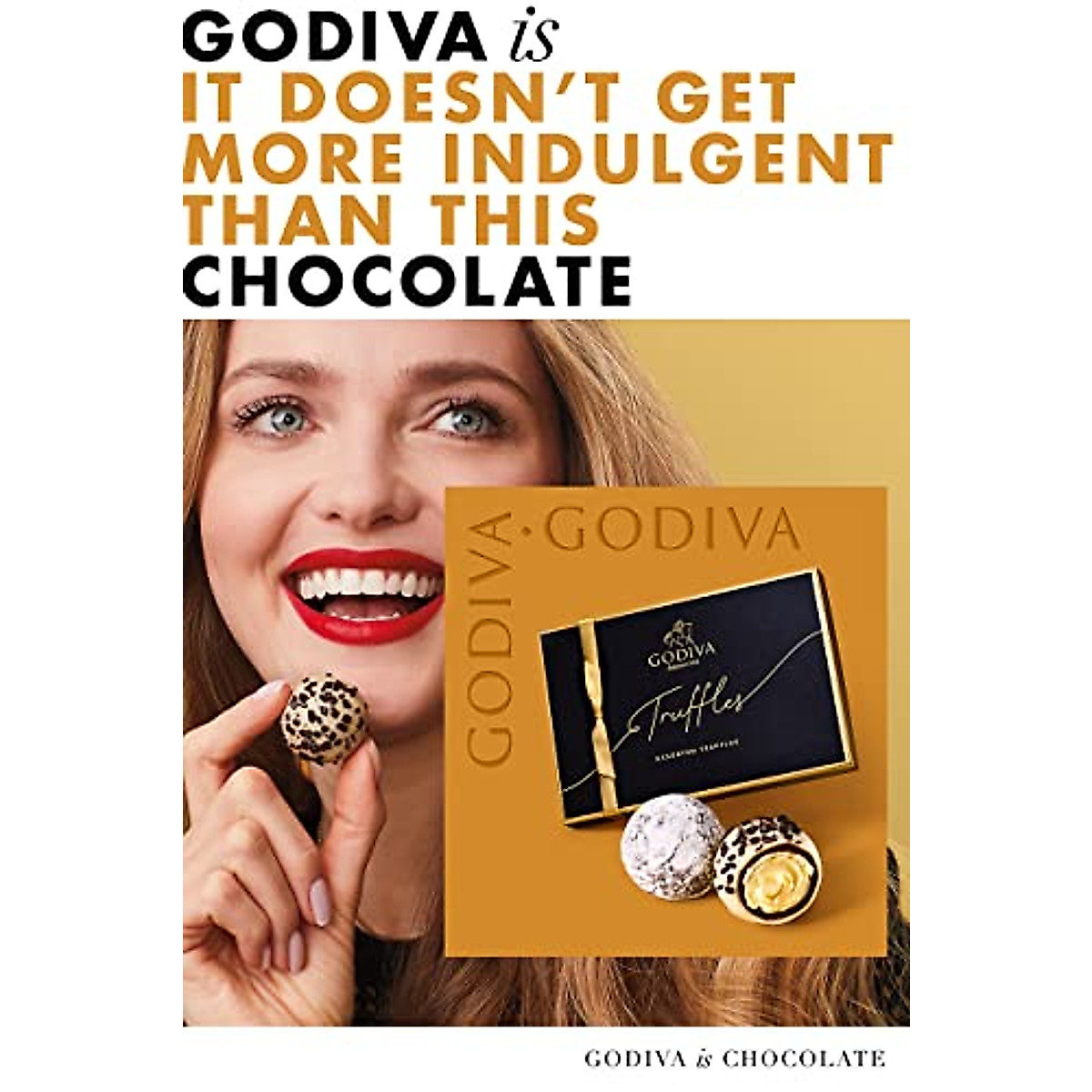 Godiva Chocolatier Dark Chocolate Truffles Assorted Chocolate Gift Box, 24 pc.