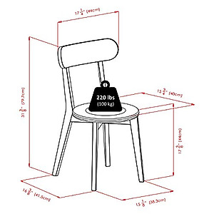 Winsome Pauline, 3 Piece Set, Walnut