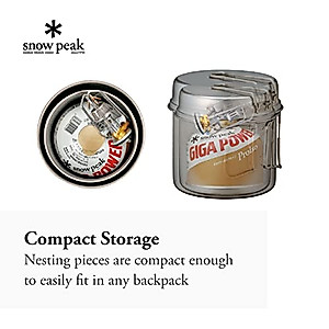 Snow Peak Trek Combo 4 Piece Cook Set