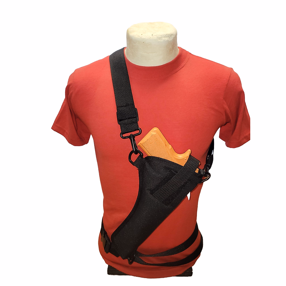 Bandolier Style Unscoped 5 1/2" - 6 1/2" Holster Black