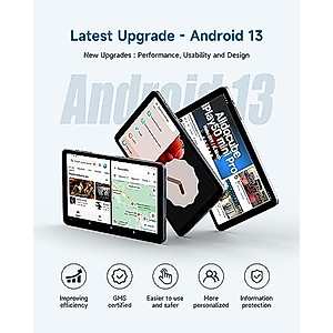 ALLDOCUBE Android 13 Tablet 1200 * 1920 in-Cell 8.4 inch Tablet 8-core Gaming Tablet 12GB(4+8)+64GB 512GB Expandable WiFi Tablet iPlay 50 Mini Support 4G LTE Widevine L1 5MP/5MP Tablet for Kids Gray