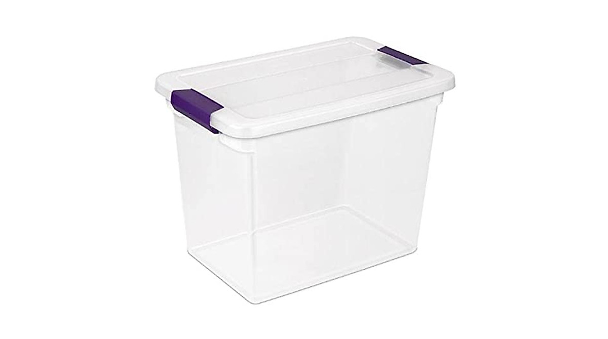 Sterilite 27 Quart & 6 Quart Storage Container Sets