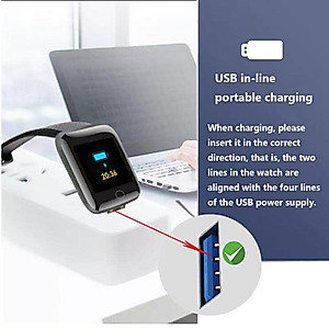 Fitness Tracker Smart Watch for Android iOS Phones,Smart-Watches Fit Watch for Man Women，1.3Inch(Light Black)