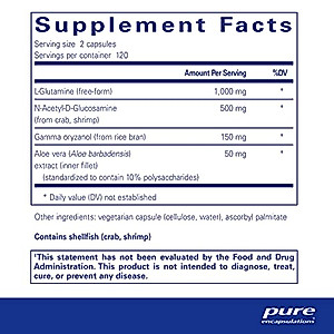 Pure Encapsulations G.I. Integrity | Enhanced Support for Gastrointestinal Integrity and Function | 240 Capsules