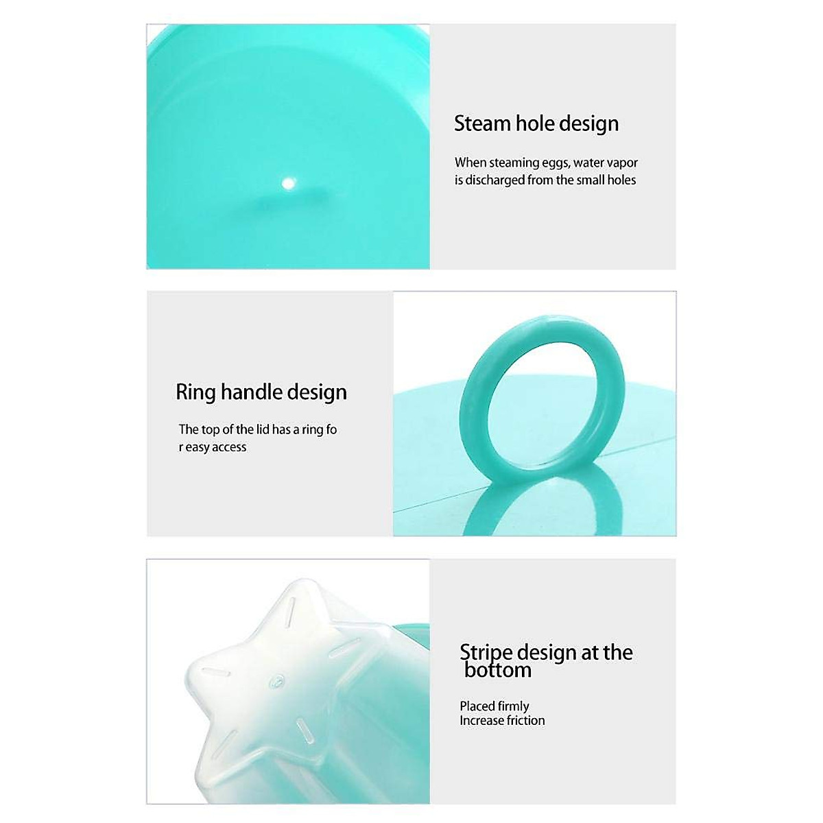 Egg egg Boiler HEITIGN 15 * 14 * 7 4 PCS Silicone Egg Poaching Cups Egg Cooker Nonstick Poached Egg Maker for Cooking Breakfast Egg Sandwiches