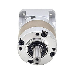 WYanHua-Electric Gearbox Nema 17 Gear Head Speed Reducer, Ratio 5:1/10:1/20:1/50:1/100:1, 5mm Input 8mm Output Stepper Motor Planetary Gearbox Durable (Hole Diameter : Ratio 20 to 1)