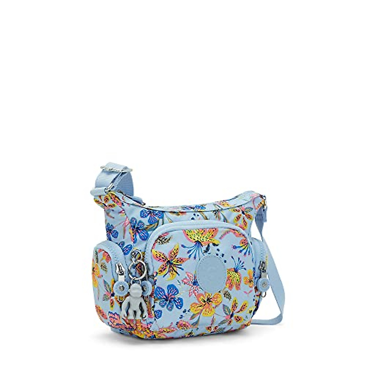 Kipling Womens Gabbie Mini Crossbody Bag, Wild Flowers, 11 L X 7.5 H X 3.3 D US
