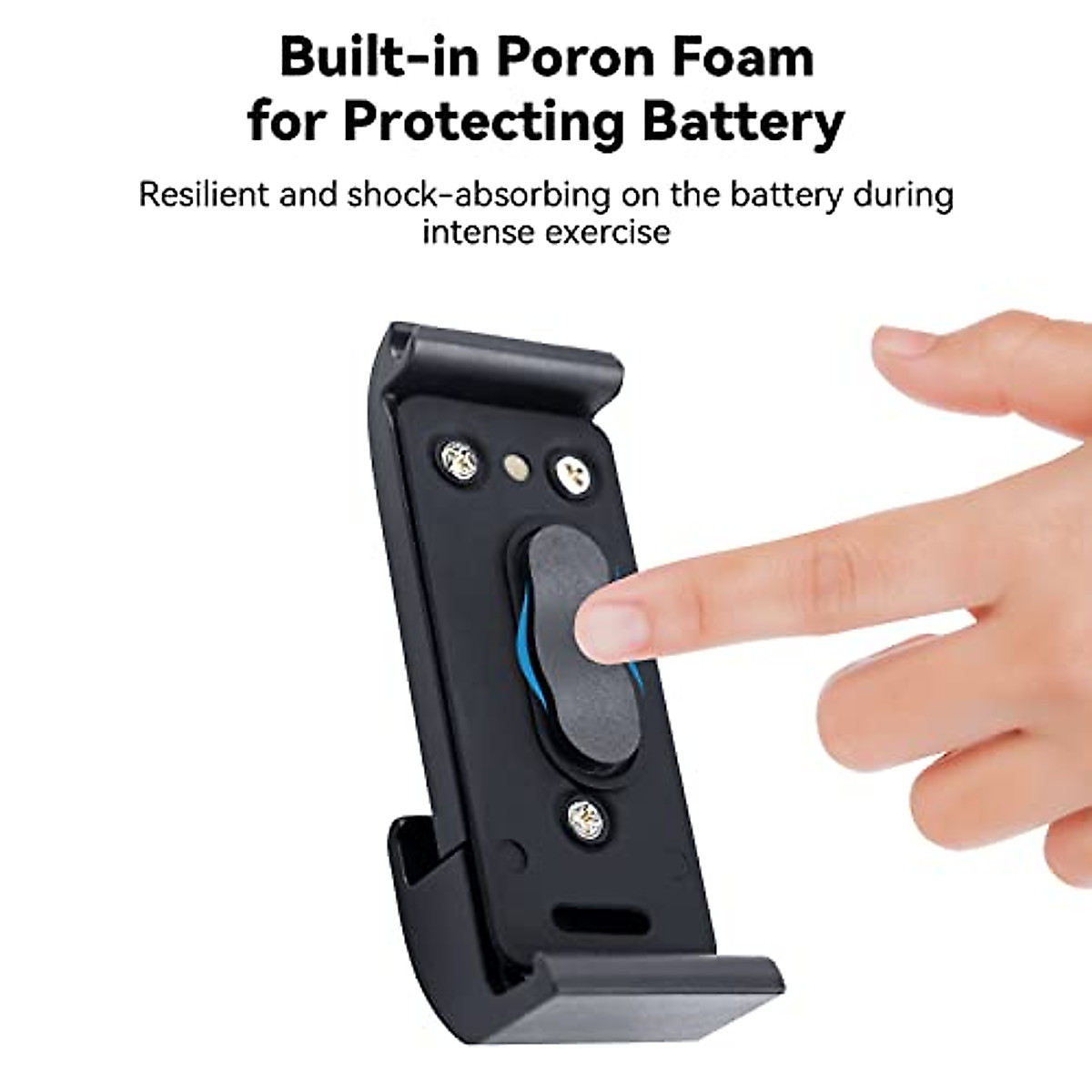 TELESIN G2 Battery Cover + Small Carry Case for GoPro Hero 11 Hero 10 Hero 9 Black, Water Snow Resistant Battery Door and Mini Protective Case Protector Kit Accessories for Go Pro 11 10 9 Camera