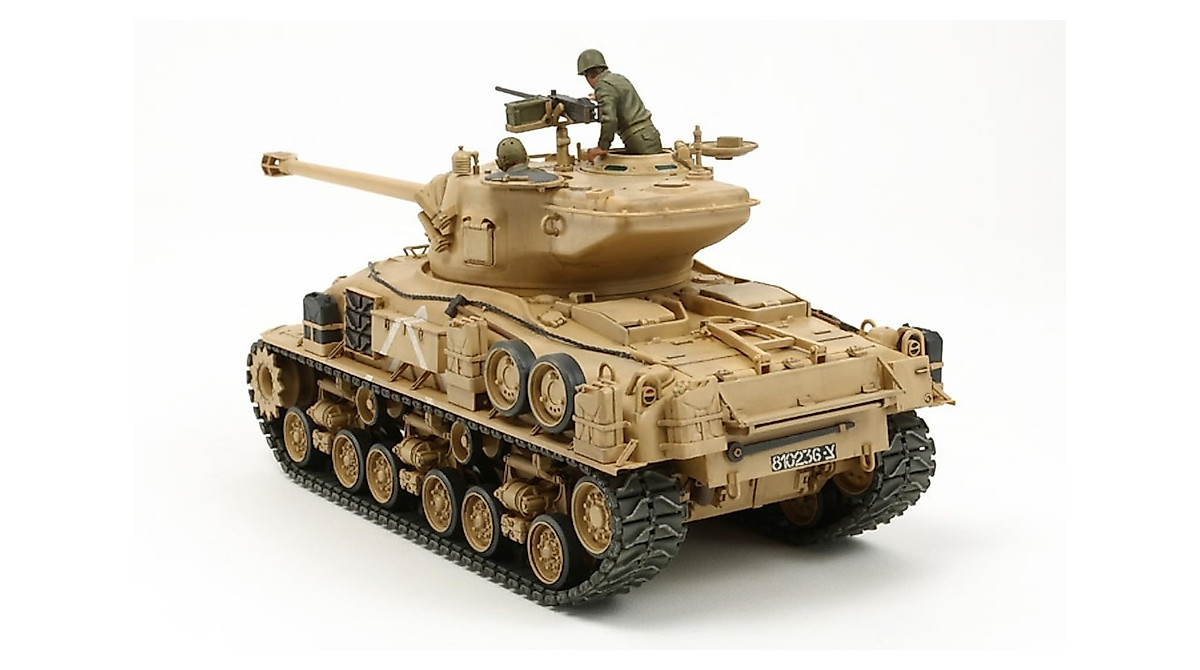 Tamiya M51 Israeli Tank Model Kit - 1/35 Scale