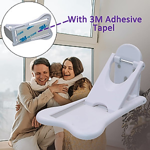 4 Pack Sliding Door Lock for Child Safety, Baby Proof Locks for Sliding Glass Doors, Closets, Patio Door, Window - Childproof Sliding Door Locks - No Screws or Drills