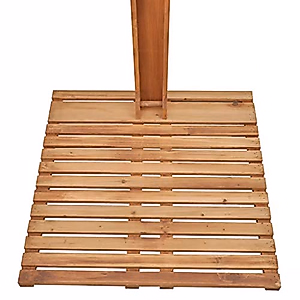 Keketa Wooden Garden Shower