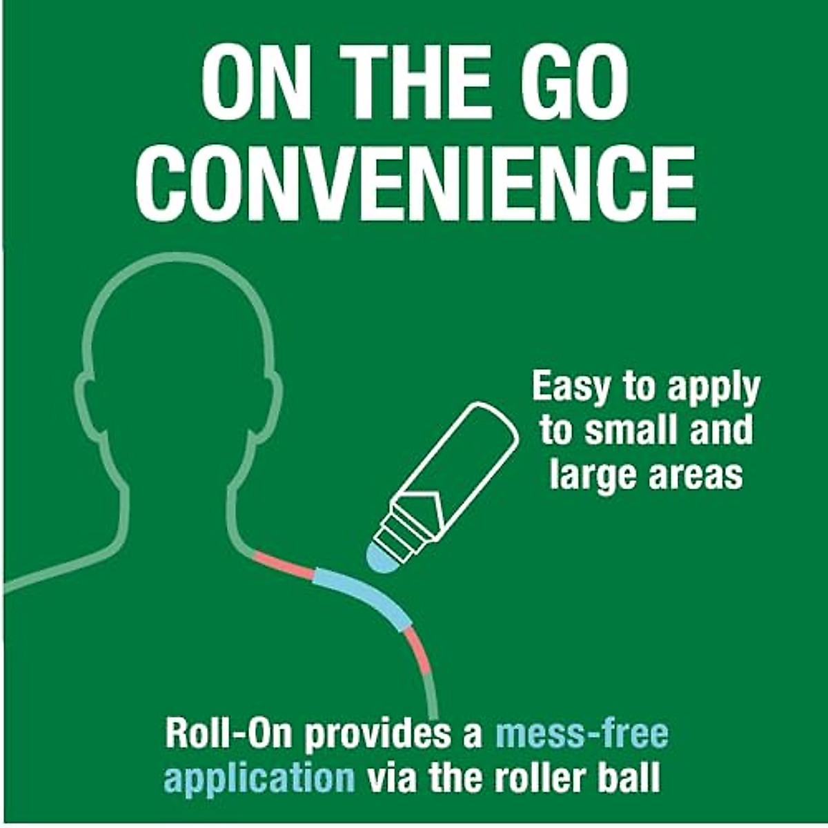 Biofreeze Pain Relief Roll-On, Arthritis Pain Reliver, Knee & Lower Back Pain Relief, Sore Muscle Relief, Neck Pain Relief, FSA Eligible, 2 Pack (3 FL OZ Biofreeze Menthol Roll-On)