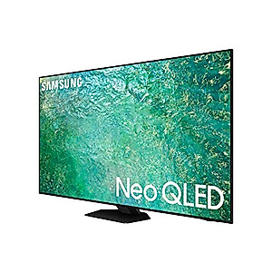 SAMSUNG QN55QN85CAFXZA 55 Inch 4K Neo QLED Smart TV with Dolby Atmos with a 7S-PS4-US1 4-Outlet Power with Omniport USB (2023)(USED)