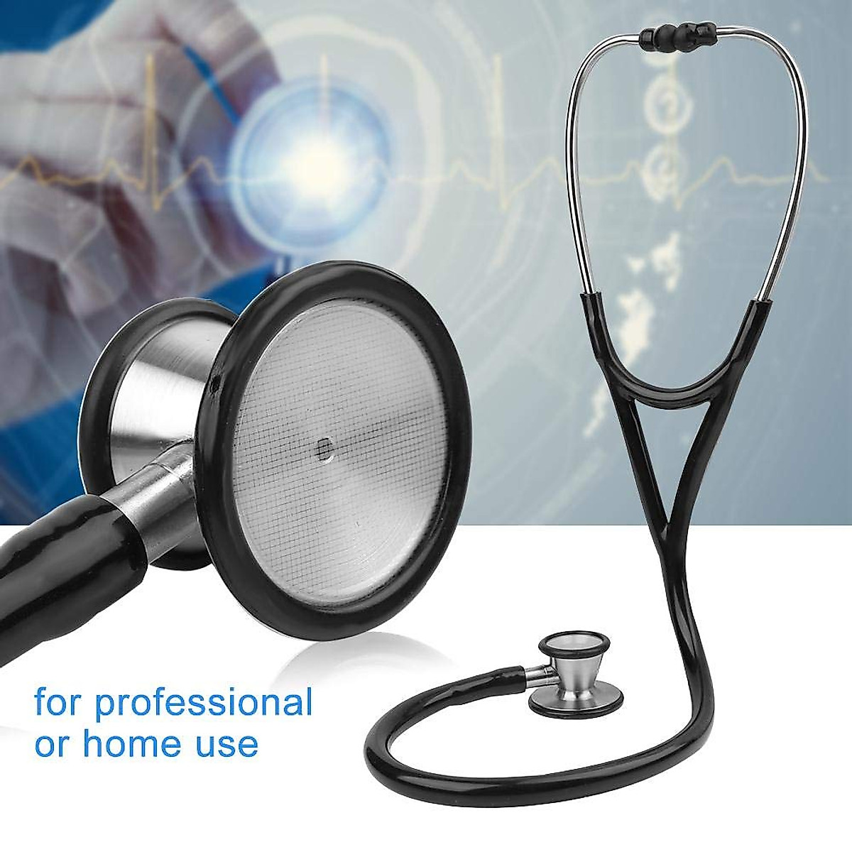 Professional Doctor Cardiology Stethoscope Acoustic Medical Auscultation Device for Children and Adults for Clinical Doctor Nurse