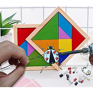 Gikfun Ladybug Electronic Soldering Practice DIY Adults STEM Practice Science Project GK1021