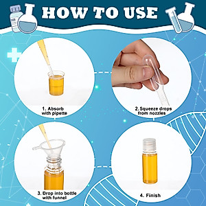 Augshy 200PCS 3ml Plastic Pipettes, Disposable Transfer Pipettes Droppers for Oils Essential Cupcake, Plastic Eye Liquid Dropper for Crafts, Makeup Tool, Laboratory Medicine Accessories Supplies