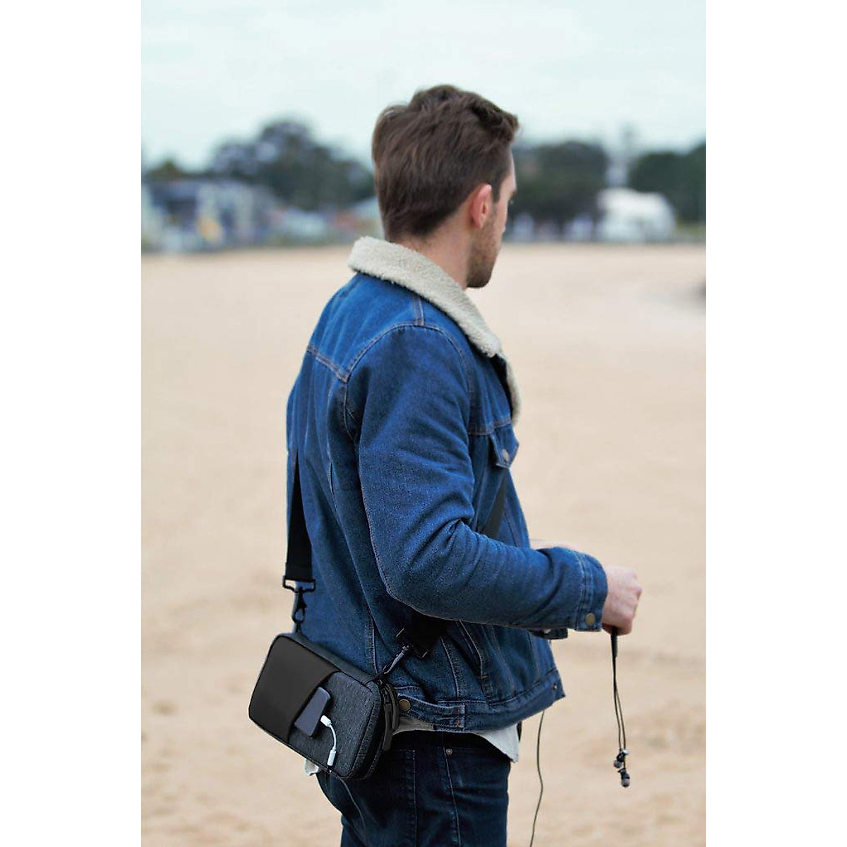 ETCHR Field Case - Multifunctional Art Supply Bag and Weatherproof Travel Organizer with Tool Management System and Adjustable Shoulder Strap - Vegan-Friendly - Left and Right Handed Supply Case