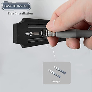 EDSRDUX 13 Inch 2 Pack Green Powerful Magnetic Knife Holder, Kitchen Knife Magnetic Strip Strips, Rust Free Multipurpose Magnetic Knife Rack Use for Kitchen Garage Workshop (13 inch*2 pack, Green)