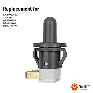 GOMADEIT DA34-00066C Refrigerator Door Switch, Replacement Samsung Refrigerator Door Switch, 2705488 AP5306252 PS4138763 EAP4138763