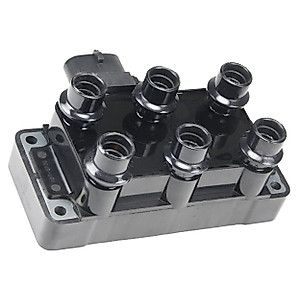 ENA Ignition Coil Pack Compatible with Mercury Ford Mazda F150 E150 Econoline Aerostar Explorer Mustang Mystique Ranger Sable B3000 B4000 Mountaineer V6 2.5L 3.0L 3.2L 4.0L Replacement For C925 FD480