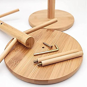 TREES & BREEZE Mug Holder, Coffee Cup Holder for Counter, Mug Tree, Wooden Mug Stand