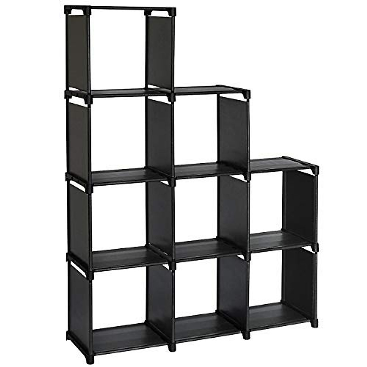 SOONEEDEAR 9/6 Cube Closet System Shoes Shelves DIY Closet Organizers and Storage Cube Bookcase for Books, Clothes, Toys, Shoes and Daily Necessities,Home Furniture