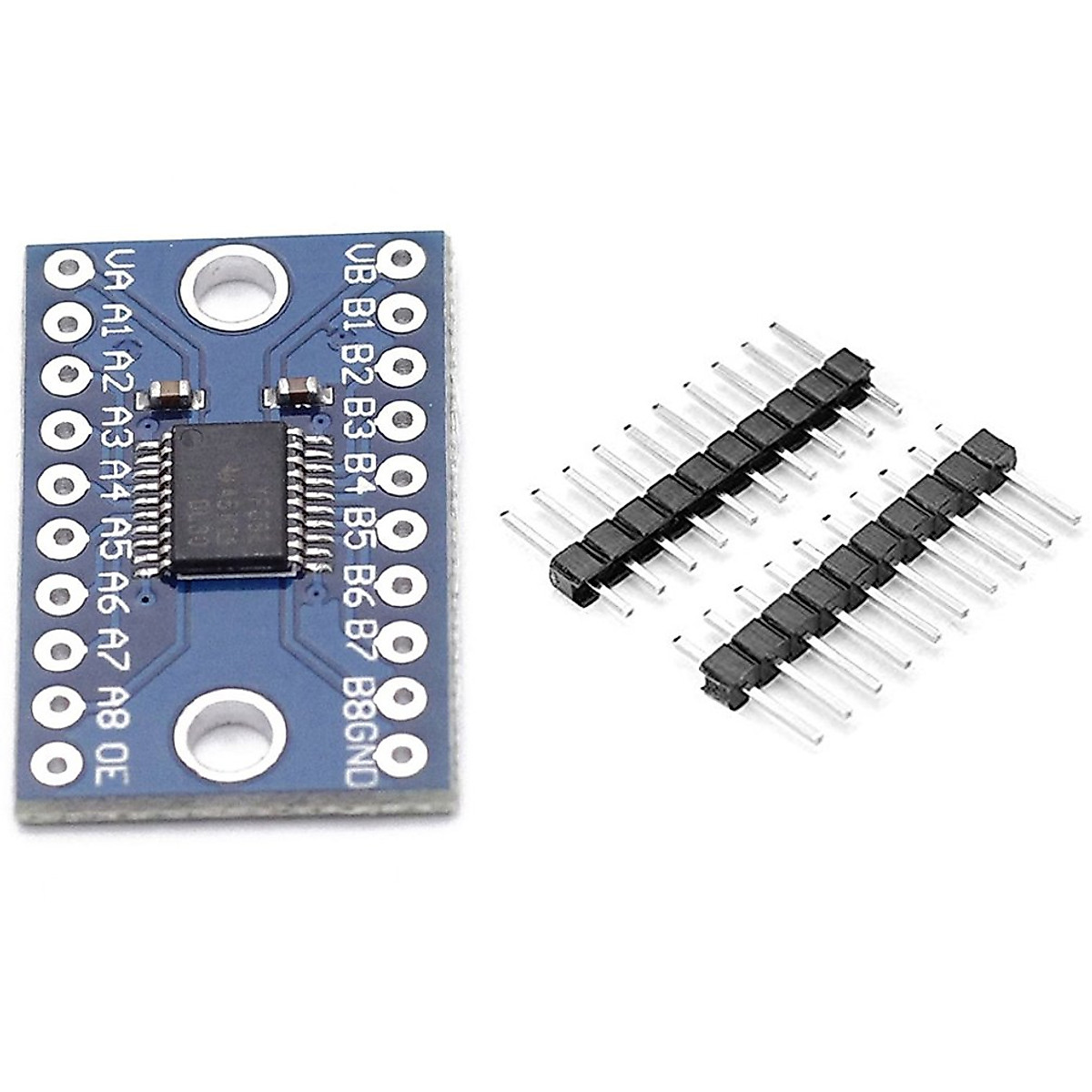 HiLetgo 5pcs TXS0108E High Speed Full Duplex 8 Way 8 Channel Level Conversion Module 8-Bit 8 CH Logic Level Bi-Directional Converter Module