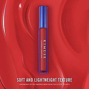 KIMUSE Tattoo Peel & Reveal Lip Stain, Waterproof Long Lasting Peel Off Lip Liner Tattoo, Non Stick Color Peel Off Mask Lip Gloss Makeup