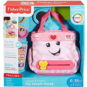 Fisher-Price Laugh & Learn My Smart Purse Bundled with Fisher-Price Laugh & Learn Sweet Manners Tea Set