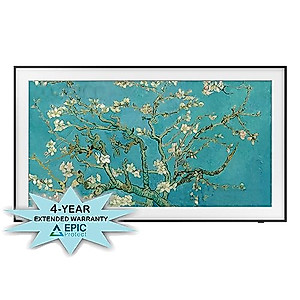 SAMSUNG QN55LS03BAFXZA 55" The Frame 4K UltraHD Smart QLED TV with an Additional 4 Year Coverage by Epic Protect (2022)(USED)