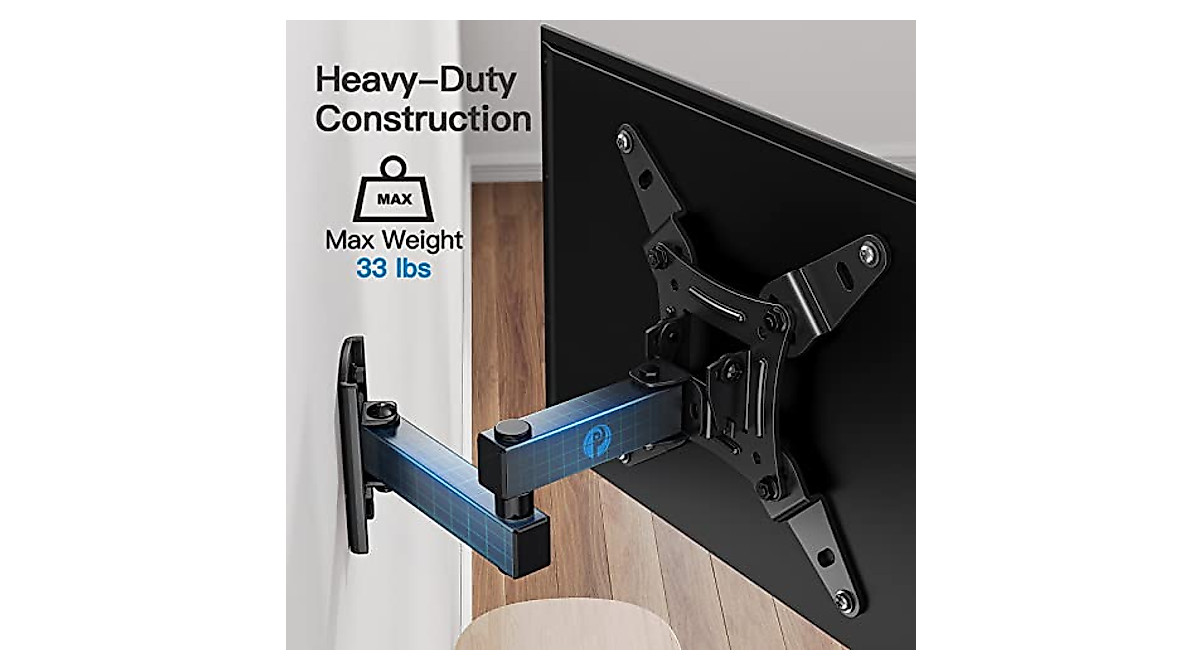 Pipishell Full Motion TV Wall Mount for 13-42 Inch TVs
