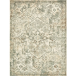 Unique Loom Tuareg Collection Area Rug - Sandstorm (9'x 12' 2" Rectangle, Multi/ Gray)