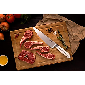 Blue Moon Stainless Steel 5-Piece Knife Set & Block