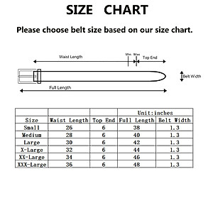 TOUGERJOY Mens Stretch Belt, Woven Elastic Braided Web Belt Casual for Golf Hunting Pants Jeans Medium Blue + Apricot