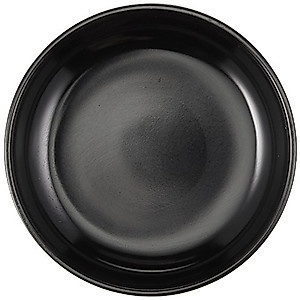 Happy Sales HS305AB10 Melamine Sauce Dishes (Set of 10), Black