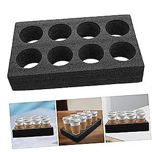 Alipis 3pcs Cup Holder Car Accessory Automobile Accessories Car Tray Car Food Tray Takeout Packing Supply Reusable Drink Carrier Tray for Car Tea Coffee Cup Pearl Cotton Bracket re-usable