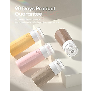 Morfone 16 Pack Travel Bottles Set for Toiletries, TSA Approved Travel Containers Leak Proof Silicone Squeezable Travel Accessories 2oz 3oz for Shampoo Conditioner Lotion Body Wash (BPA Free)