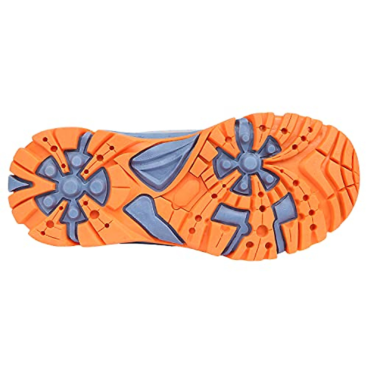 Northside Boy's Hiker, Hiking Shoe, Navy/Orange, 1 M US Little Kid