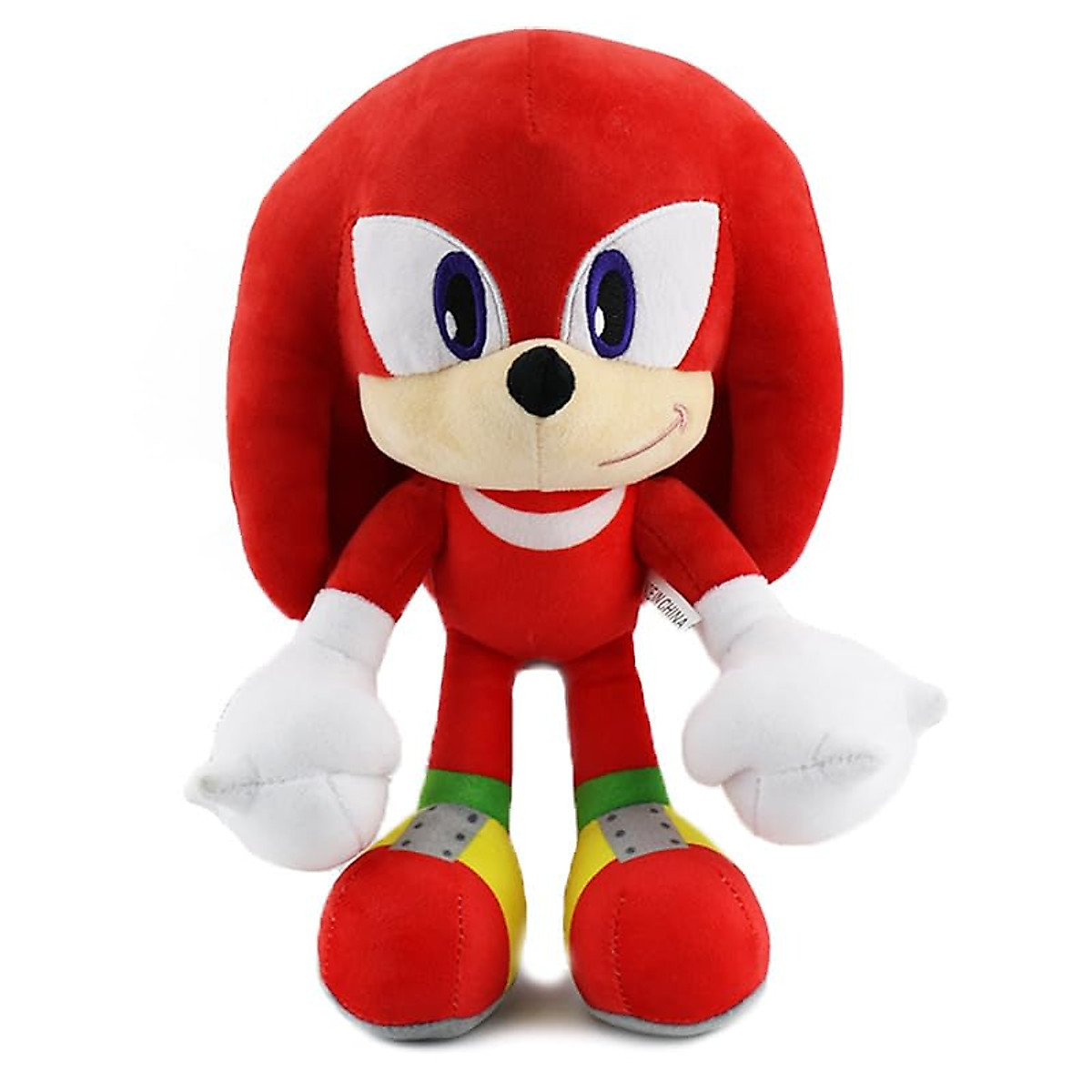 PANASIGN The Hedgehog Plush Toys 12 inches Sonic Plush Figures Gifts for Boys and Girls Cartoon Character Plush (Red)