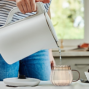 Halloween Pumpkin Mugs, Pumpkin Shaped Clear Coffee Mug With Handle, Drinking Glasses for Hot or Cold Drinks like Cocoa, Milk, Tea, Creative Coffee Mug Glass for Milk Household Water Cup Soup Cup