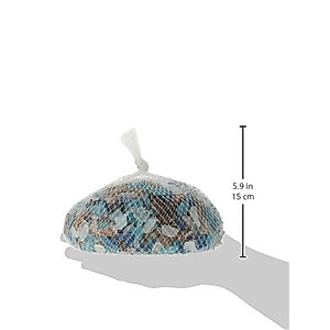 Galapagos (05139 Aquarium Sea Glass, Pacific Mix, 4lb Bag