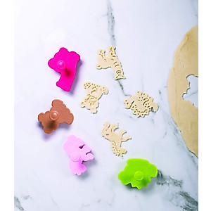 Mrs. Anderson's Baking Animal Cookie Cutters, BPA Free, Set of 4