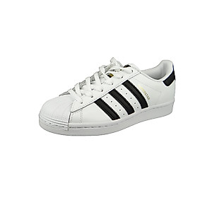 adidas Men's Superstar' Sneaker, Footwear White Core Black, 8.5