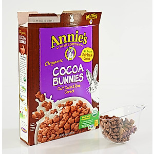 HOME-X Cereal Scoop, Plastic Scoop for Canisters and Containers of Food, Coffee, or Detergent, One-Cup Capacity, 5 1/4" L x 2" W x 2 3/4" H, Clear