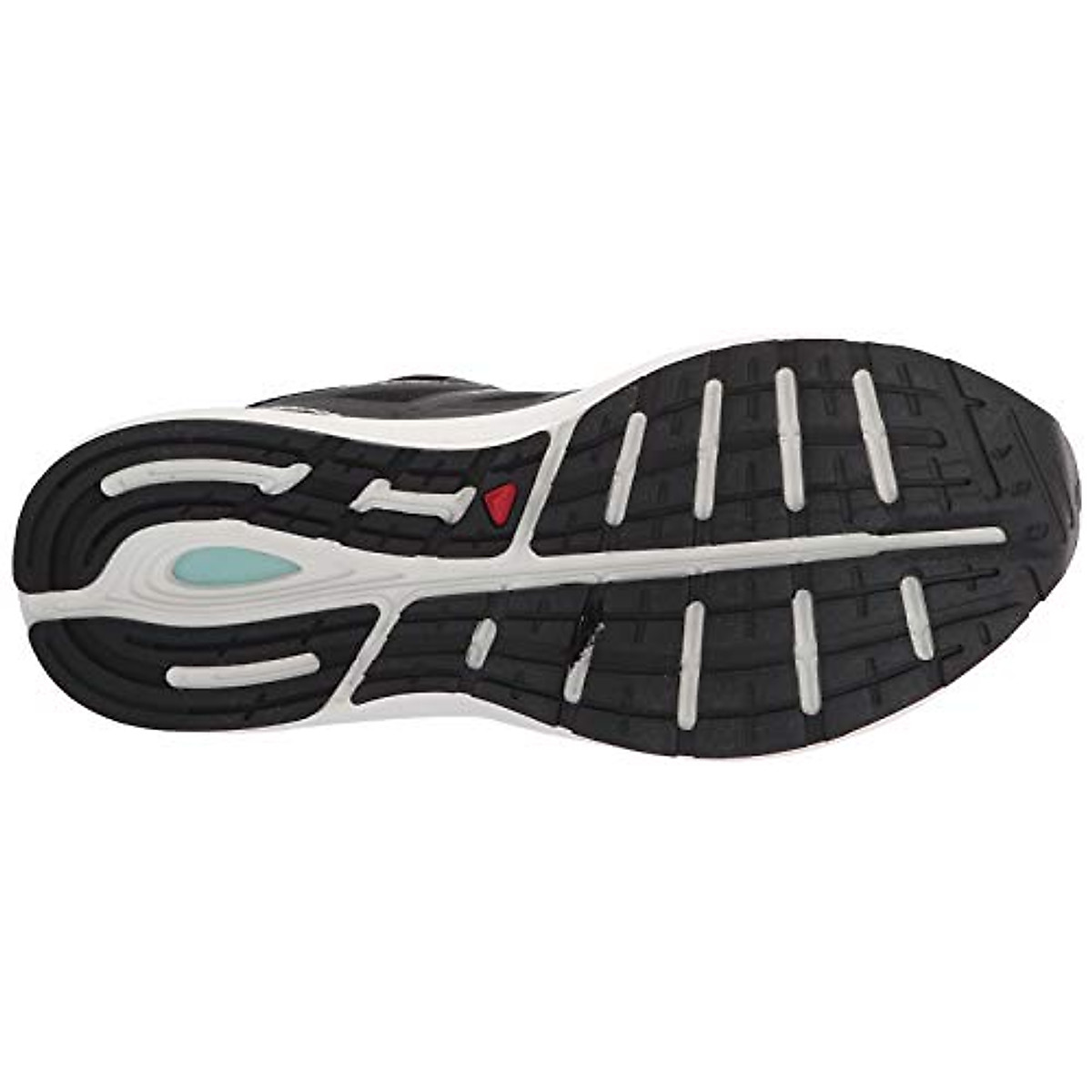 Salomon Sonic 4 Confidence Running Shoes for Men, Black/White/Ebony, 10.5