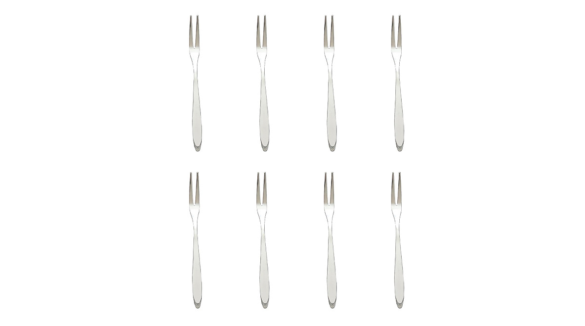 Stainless Steel Pickle Forks - 8 Piece Set