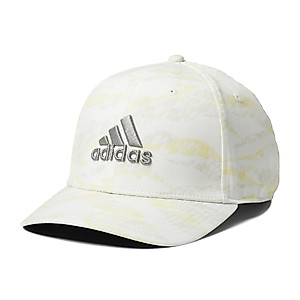 adidas Golf Unisex-Adult Tour Print Snapback Hat, White, OSFM